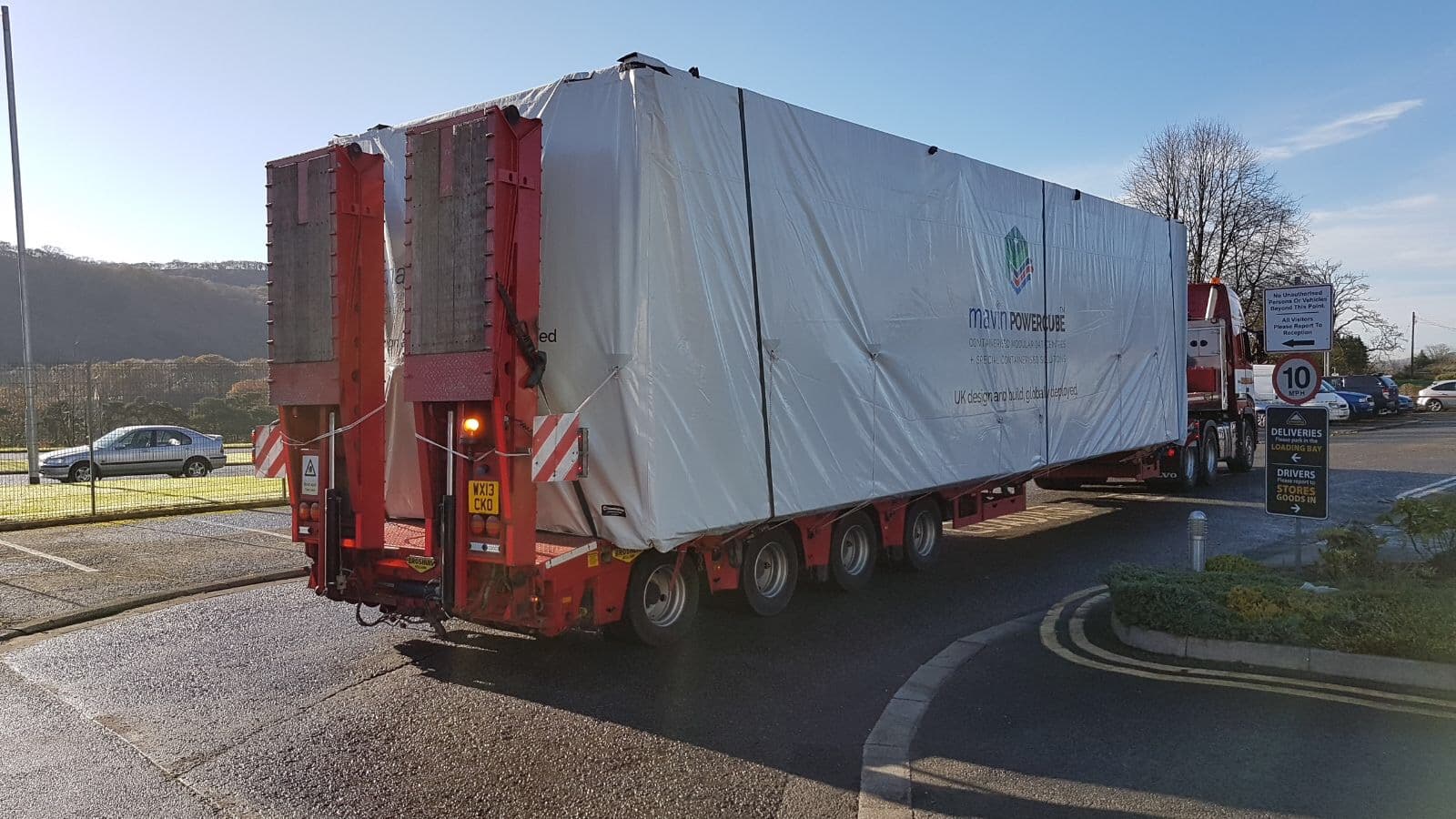 Modular Building Covers | Cunningham Covers Ireland