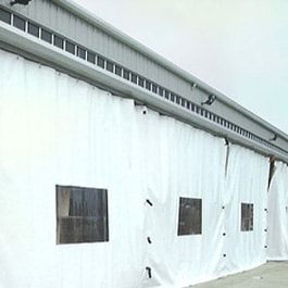 Industrial & Factory Partition Curtains | Cunningham Covers